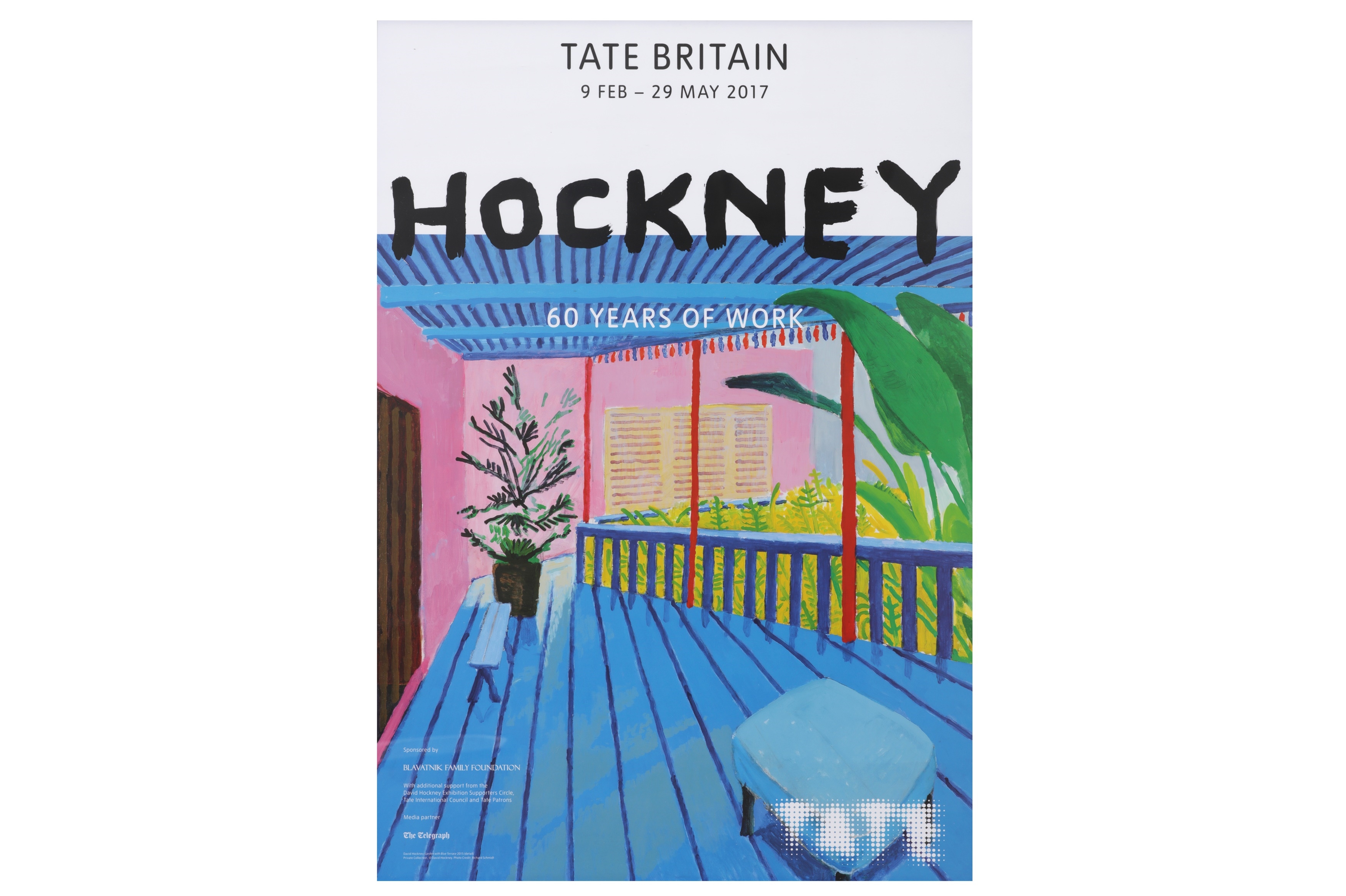 David Hockney | 60 Years of Work Tate Exhibition Posters (2017) | MutualArt