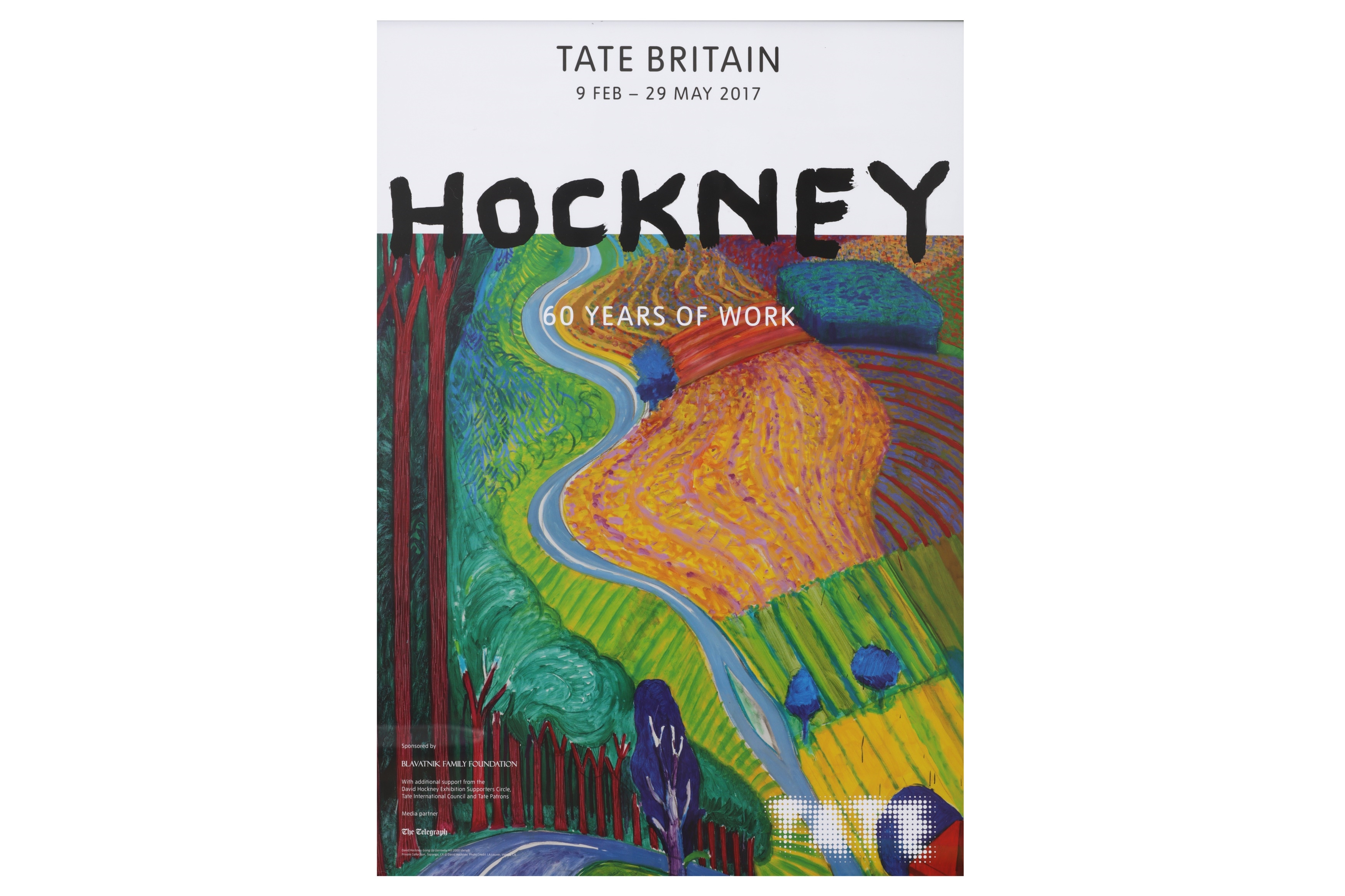 David Hockney | 60 Years of Work Tate Exhibition Posters (2017) | MutualArt