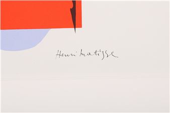 Henri Matisse | The Dancer (1949) | MutualArt