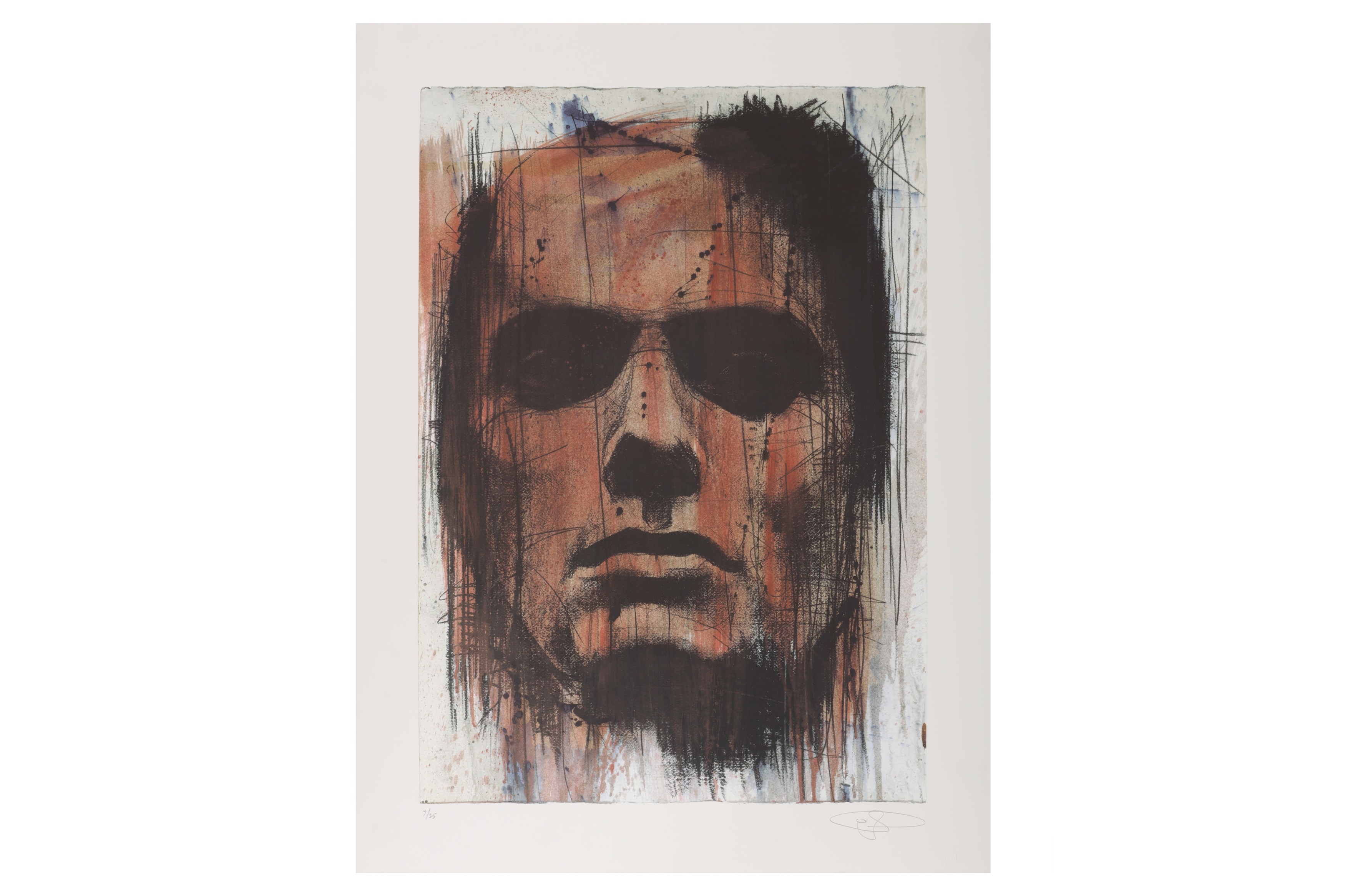 Guy Denning | Flag Red 2 (2008) | MutualArt