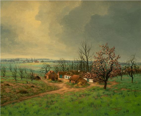 Frans Coppens | landscape in winter | MutualArt