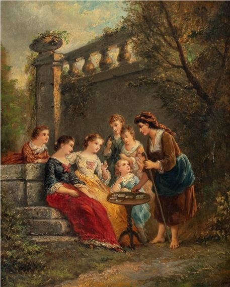 J. Leonard | the fortune teller | MutualArt