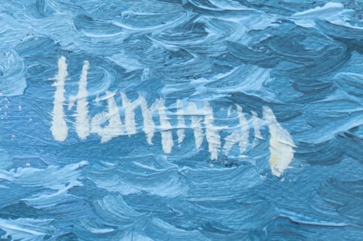 Robert Hamman | Riverwalk Scene | MutualArt