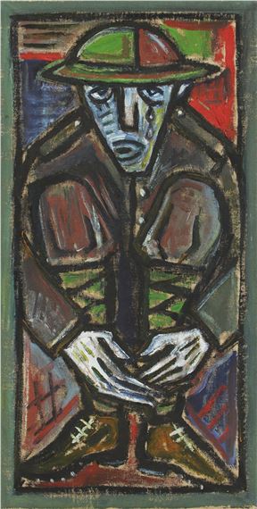 Billy Childish | Crying soldier c.1990s | MutualArt