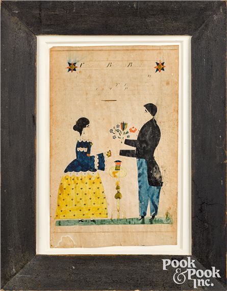 Henry Christian Andrew Harmon Young | Reverend Henry Young fraktur ...