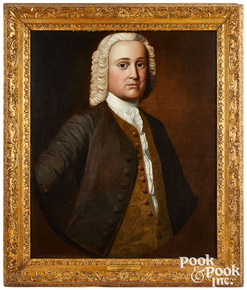 Robert Feke | portrait of Jamaican Captain William Stoddard (1712-1764 ...