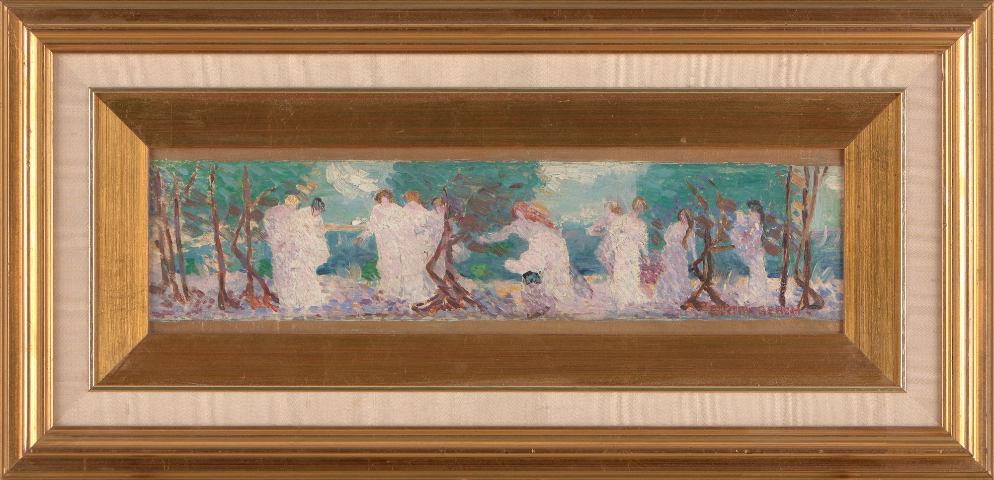 Portia Geach | Figures in Landscape | MutualArt