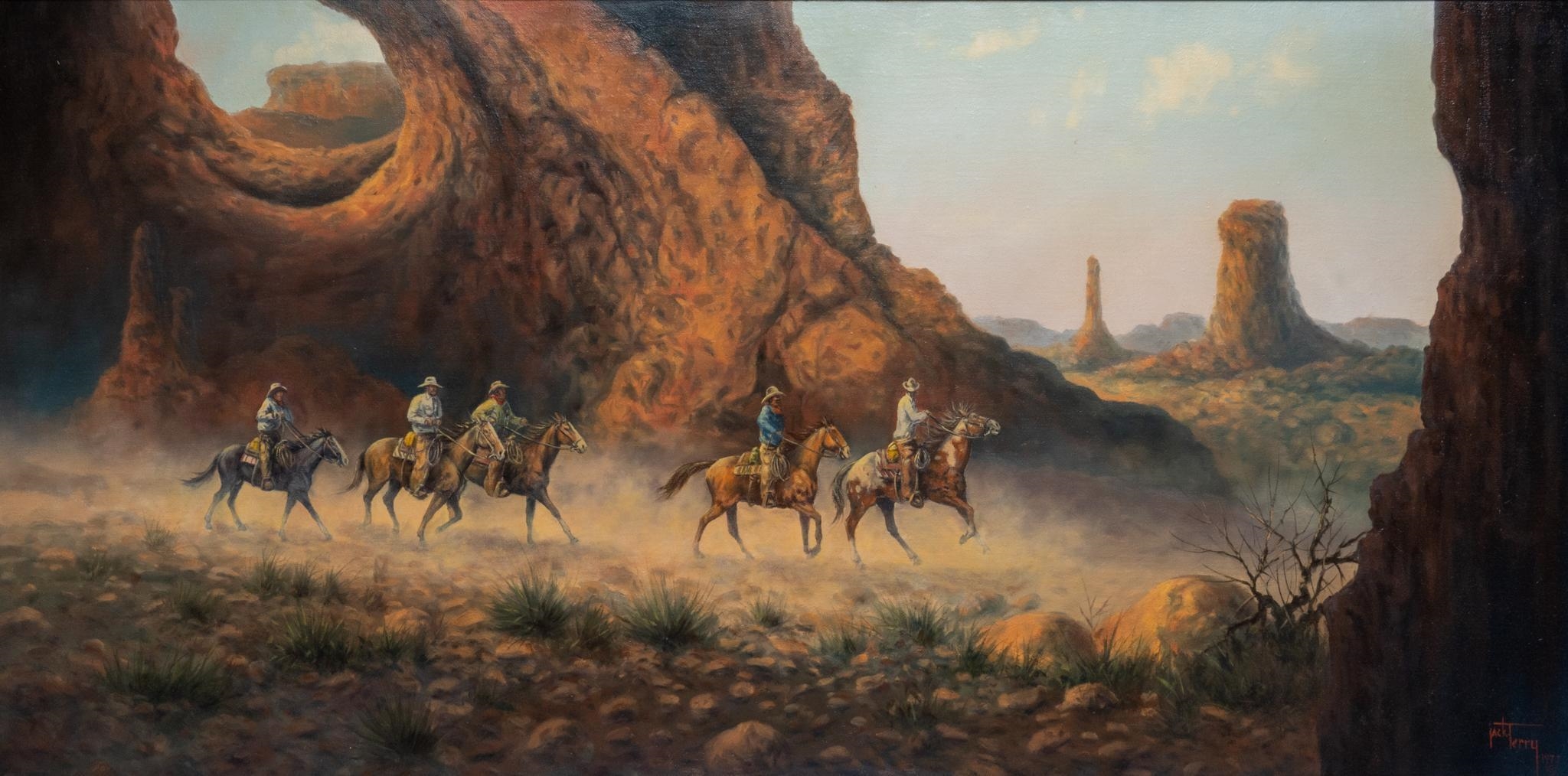 Jack Terry | Cowboys (1977) | MutualArt