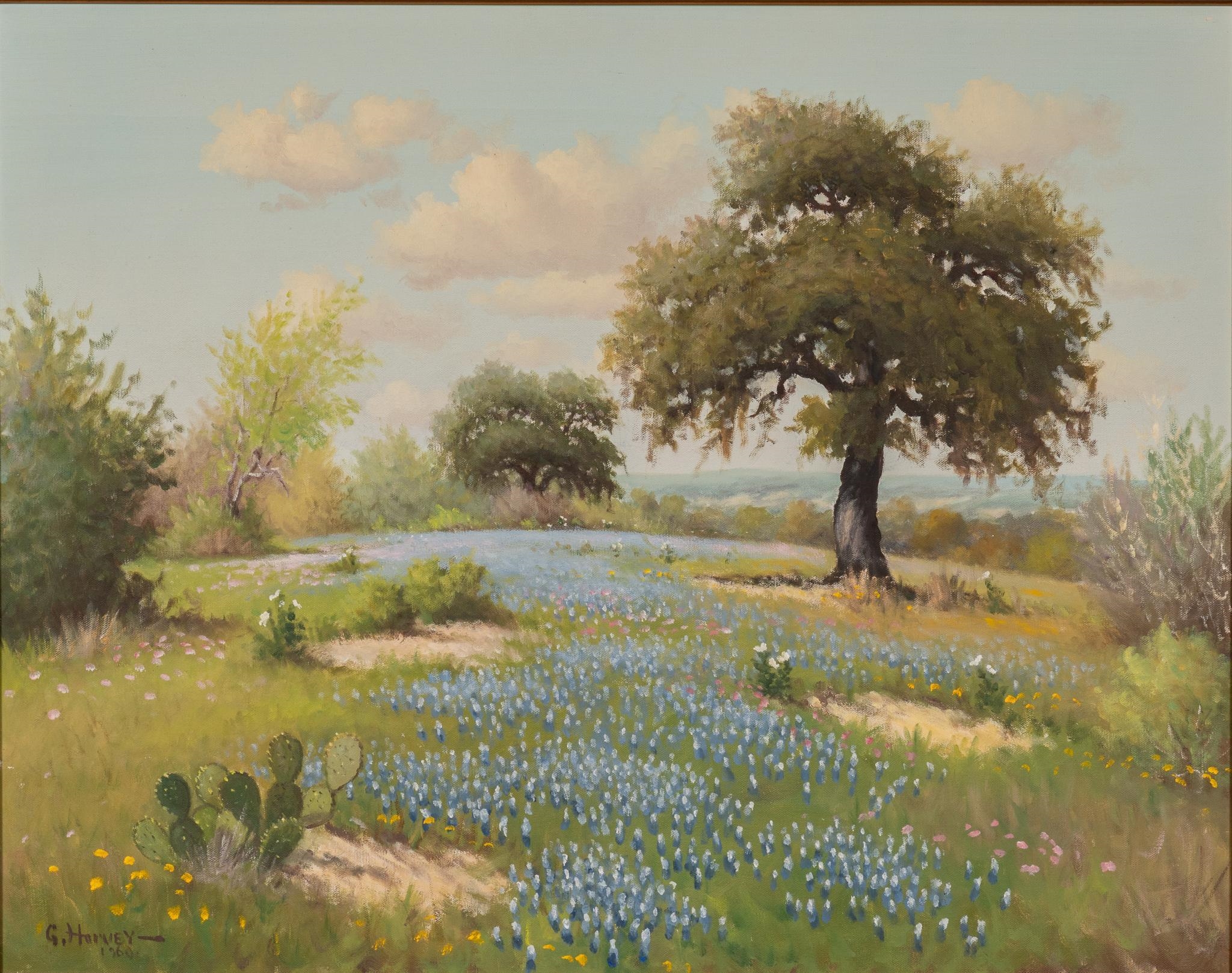 Gerald Harvey Jones | Hill Country Landscape (1960) | MutualArt
