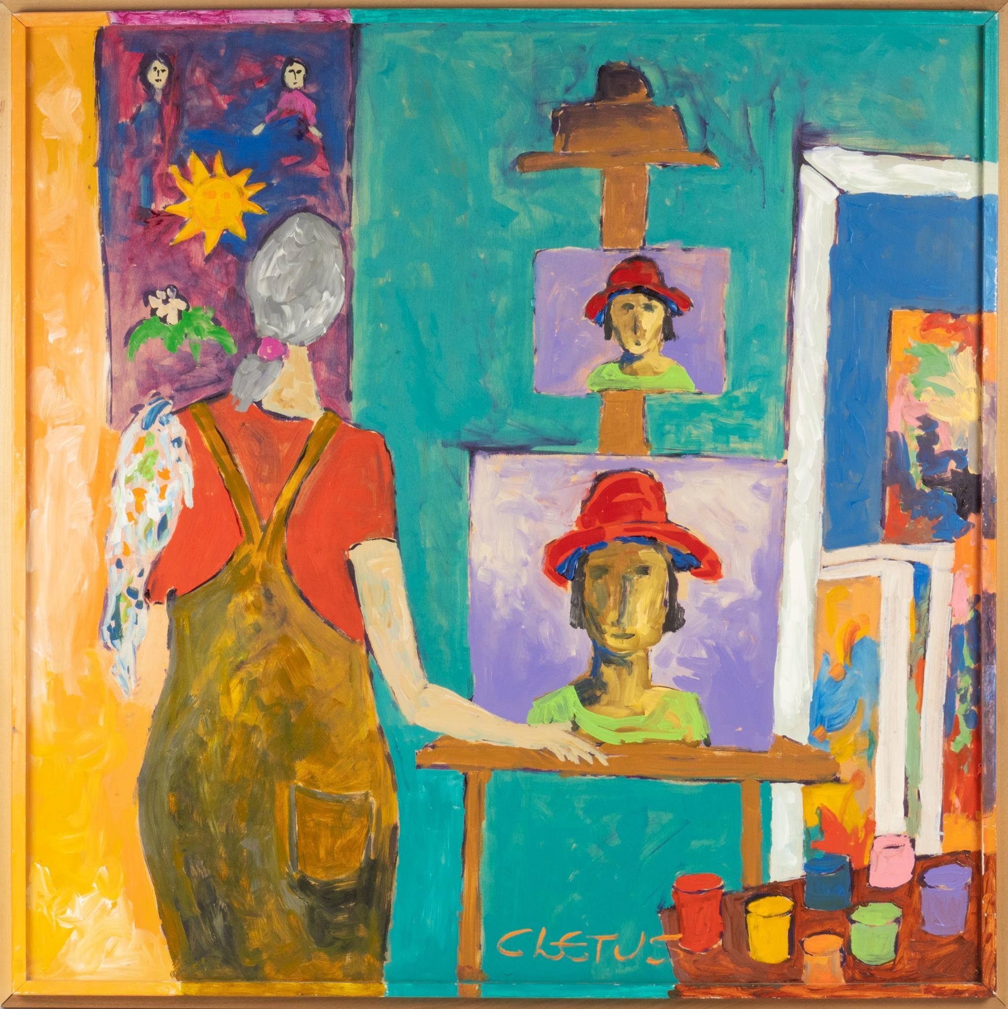 Brother Cletus Behlmann | Portrait of Carole Whitworth | MutualArt