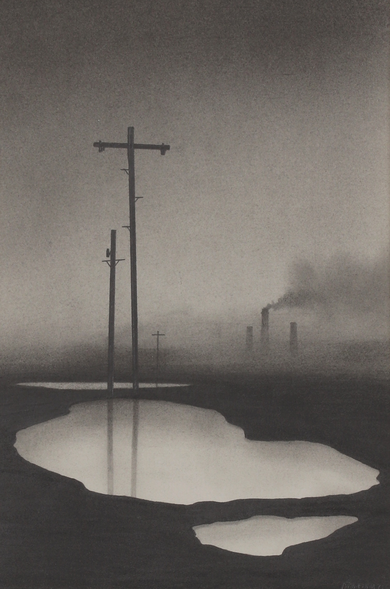 Trevor Grimshaw | Poles and Pools (1973) | MutualArt