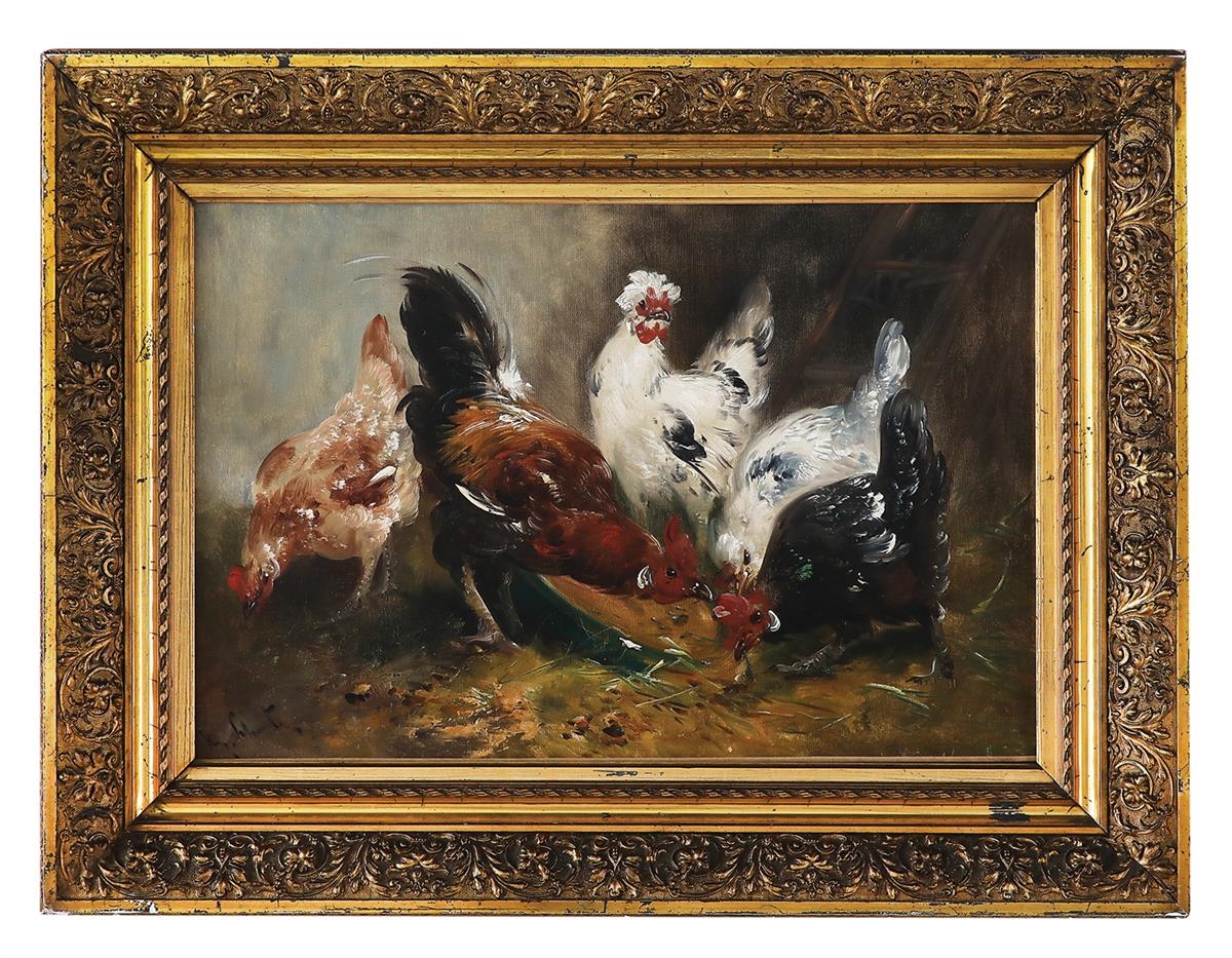 Henry Schouten | Chickens and Roosters | MutualArt