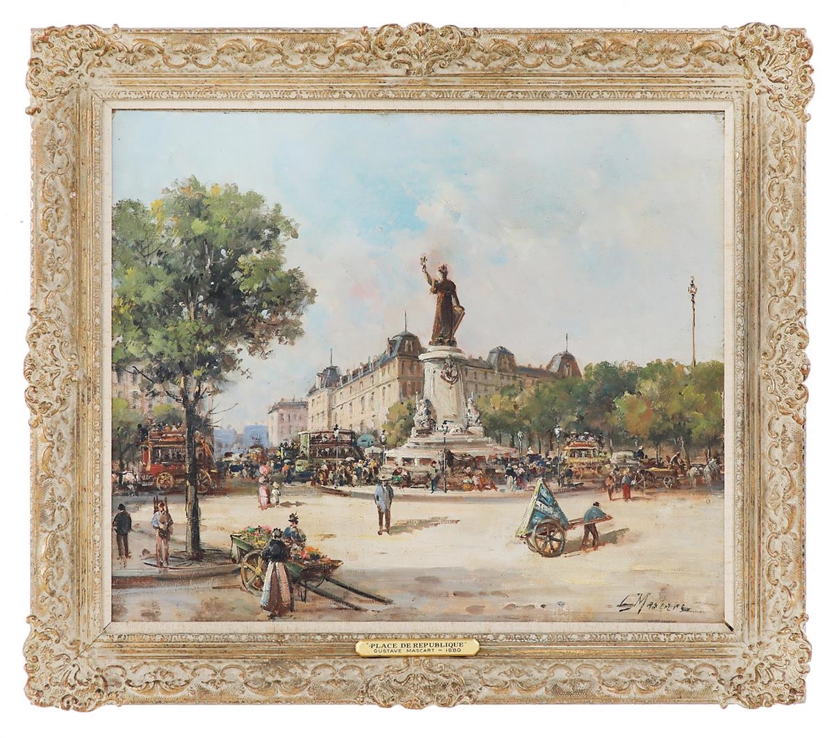 Gustave Mascart | Place de la Republique | MutualArt