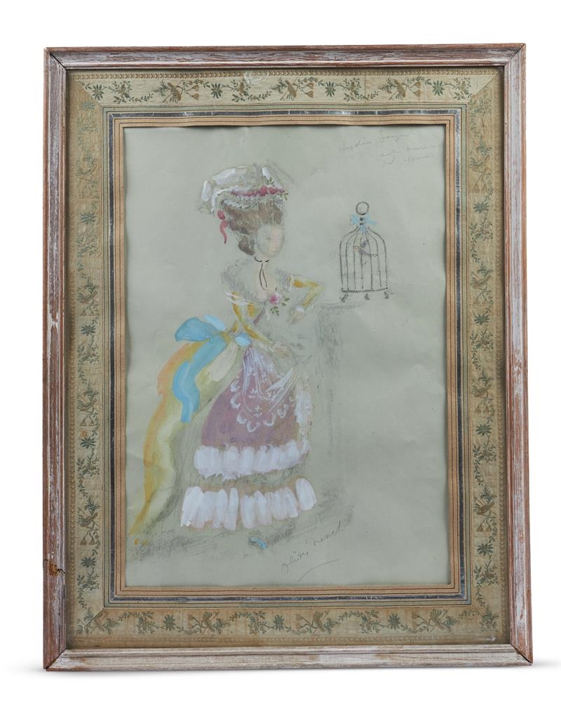 Oliver Hilary Sambourne Messel | LYDIA LANGUISH AND THE HEADRESS FOR ...