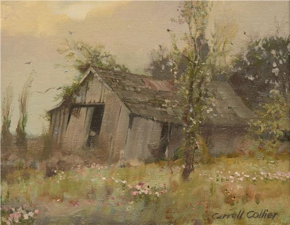 Carroll Collier | Gray Barn | MutualArt