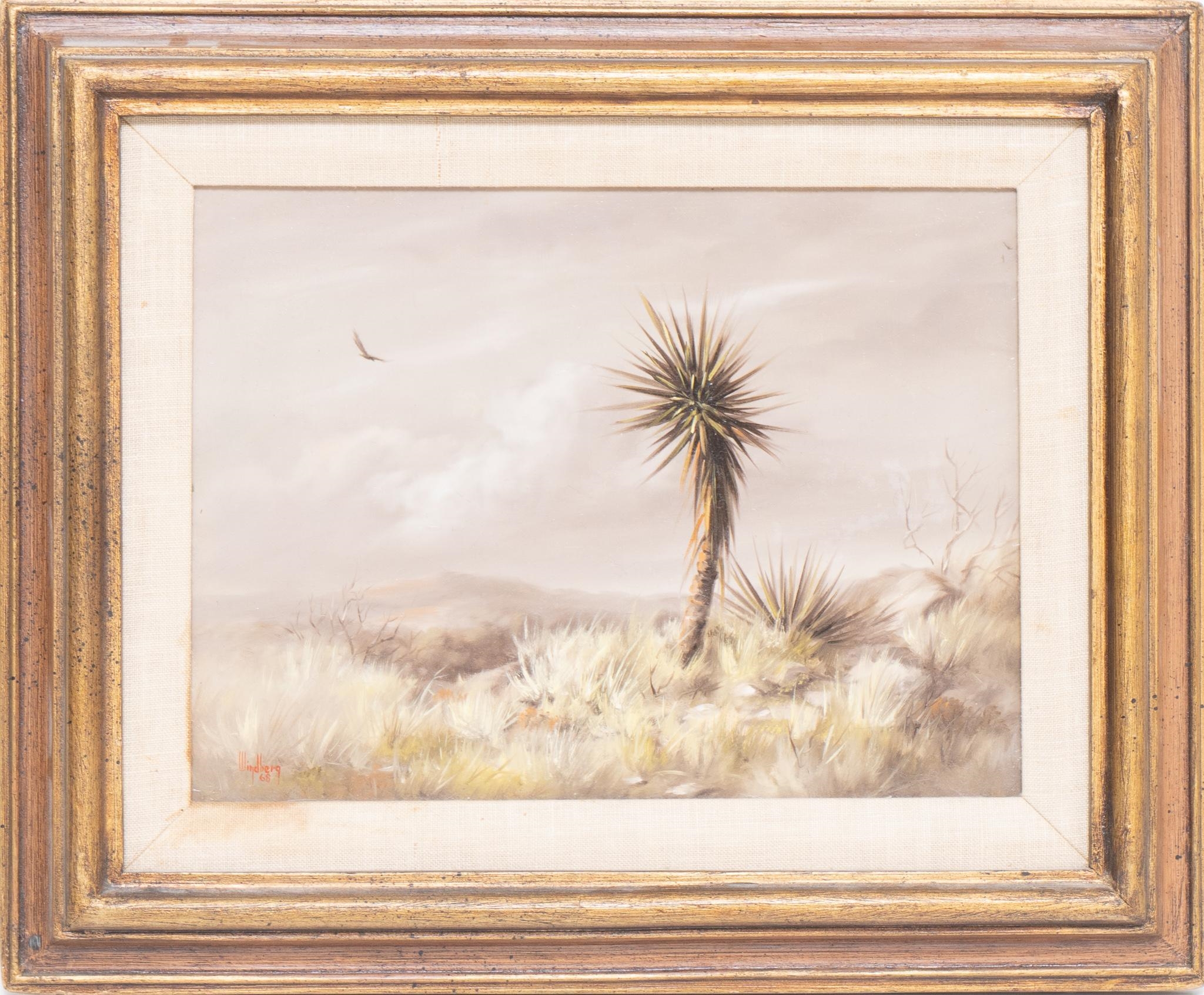 Dalhart Windberg | Yucca and Cloudy Sky (1968) | MutualArt
