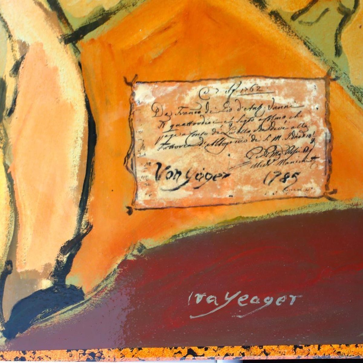 Ira Yeager | 1762, Masked gentleman and others with leopards | MutualArt