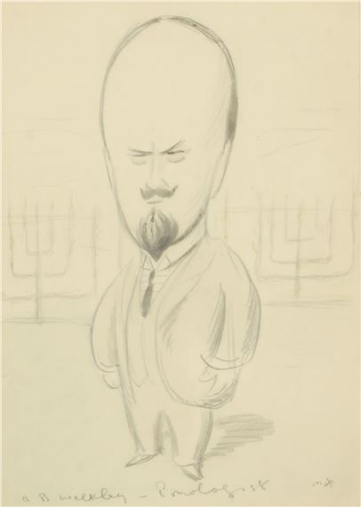 Sir Max Beerbohm | A B Walkley Pomologist | MutualArt