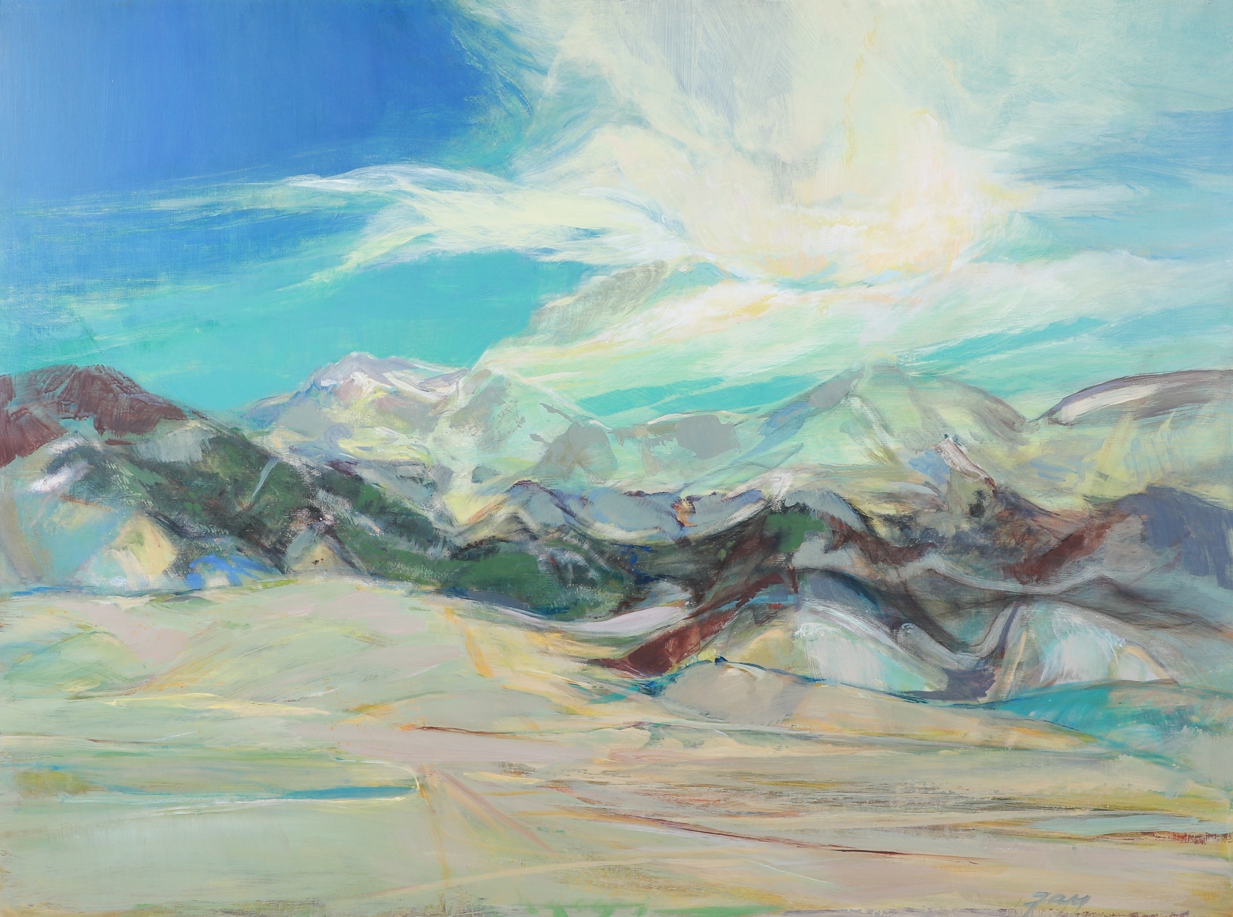 Betty Winton Fay | Untitled Mountain Landscape | MutualArt