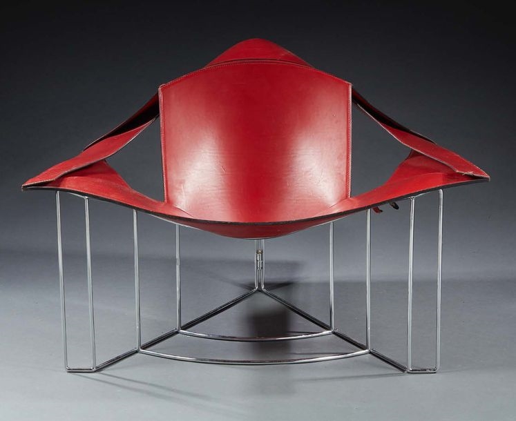 Jacques Harold | POLLARD for suite of five armchairs Mateograssi (1987 ...