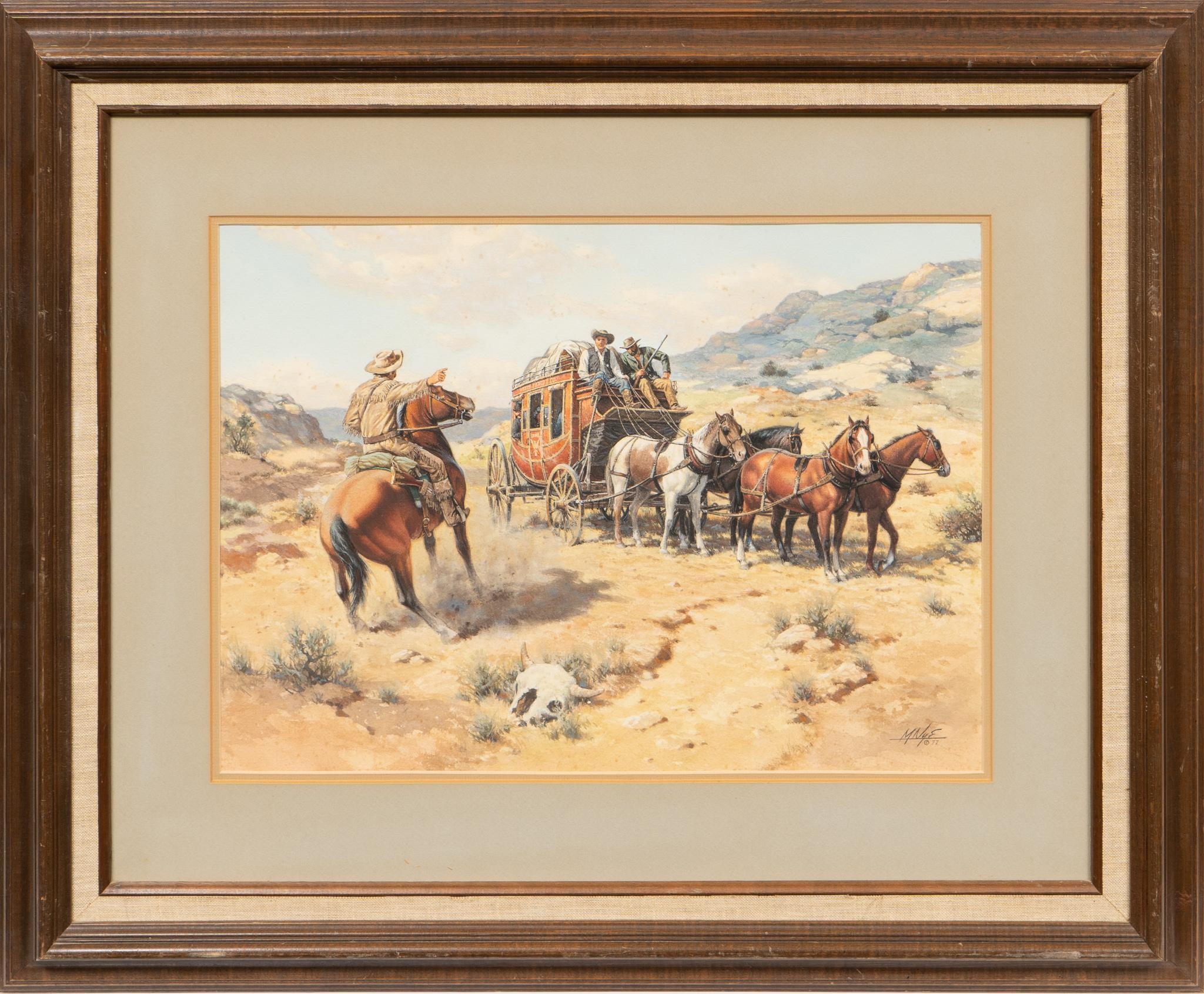 Marvin Nye | Trouble Ahead (1977) | MutualArt