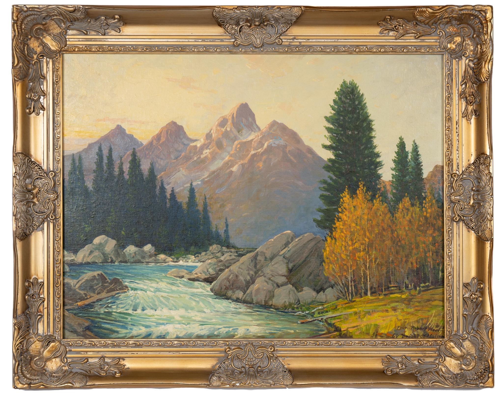 Dwight C. Holmes | Mountain Scene | MutualArt