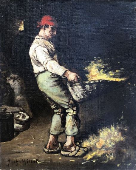 Jean-Charles Millet | The worker. (1892) | MutualArt