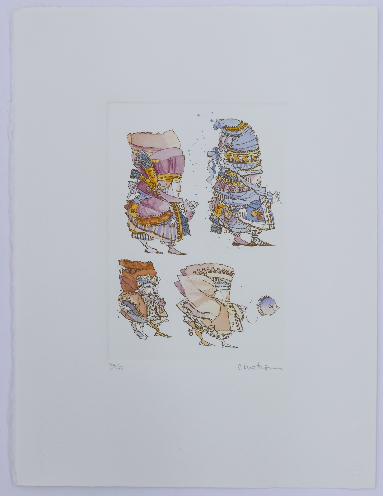 James C. Christensen | FISH WALKER (1980s) | MutualArt