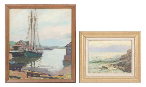O. Andreas Garson | Harbor Scene and Seascape | MutualArt