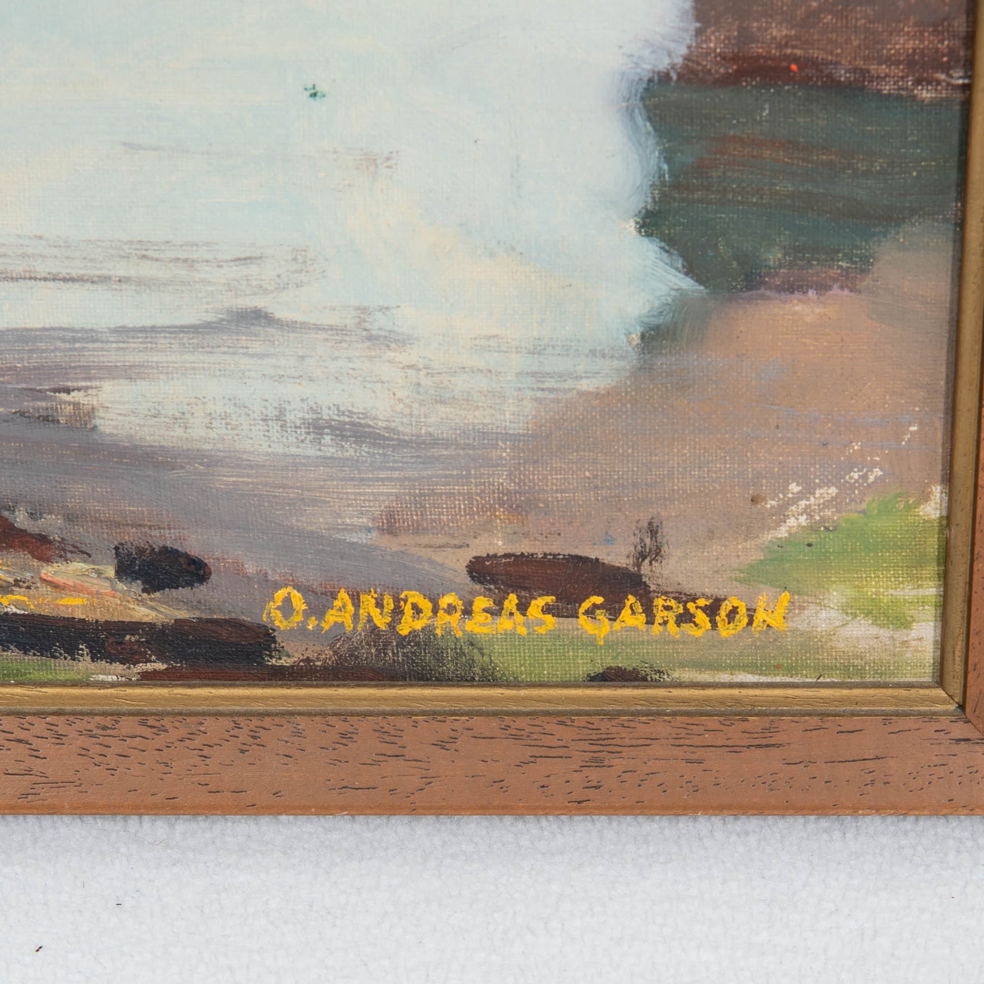 O. Andreas Garson | Harbor Scene and Seascape | MutualArt