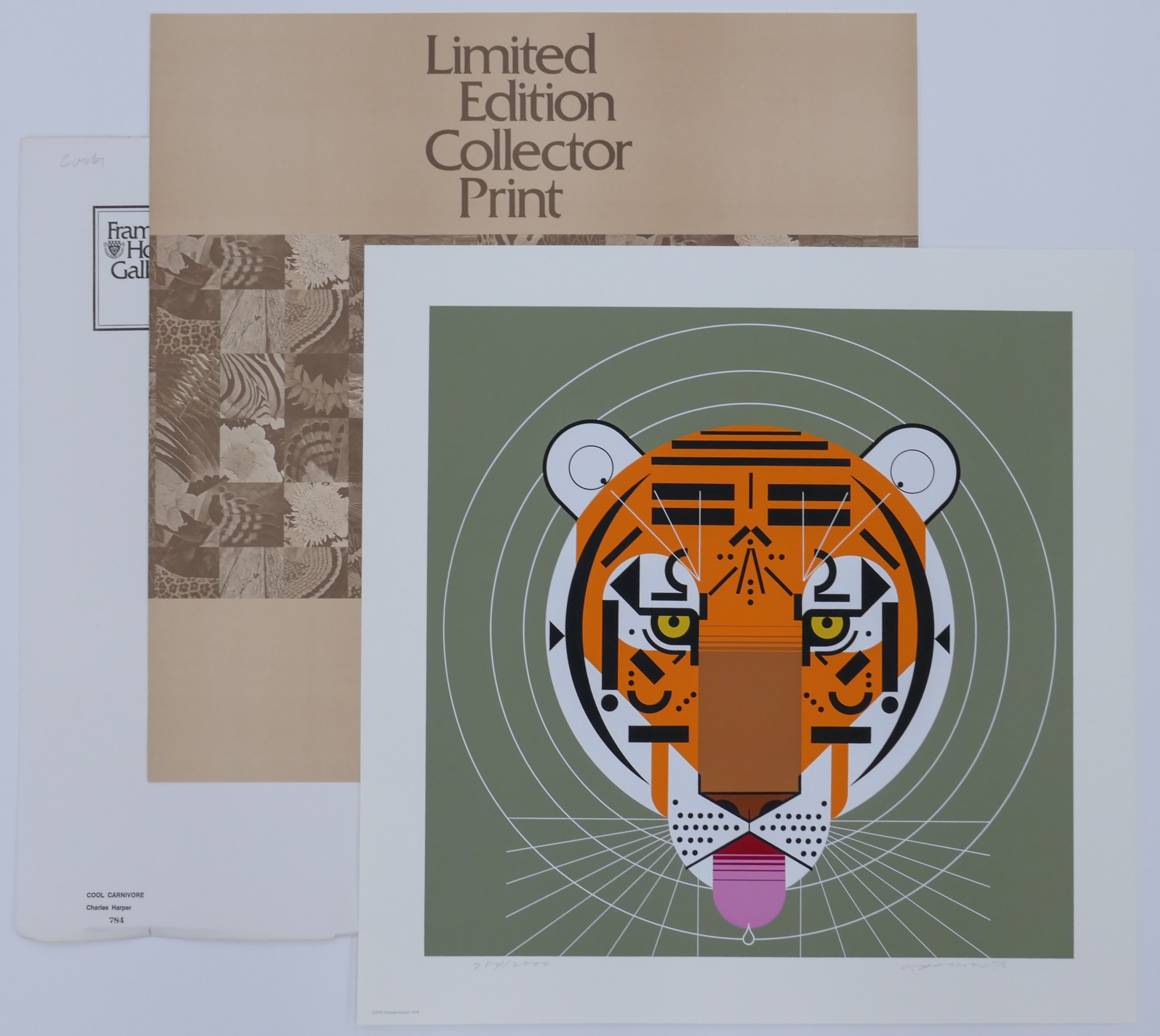 Charley Harper | COOL CARNIVORE (1979) | MutualArt