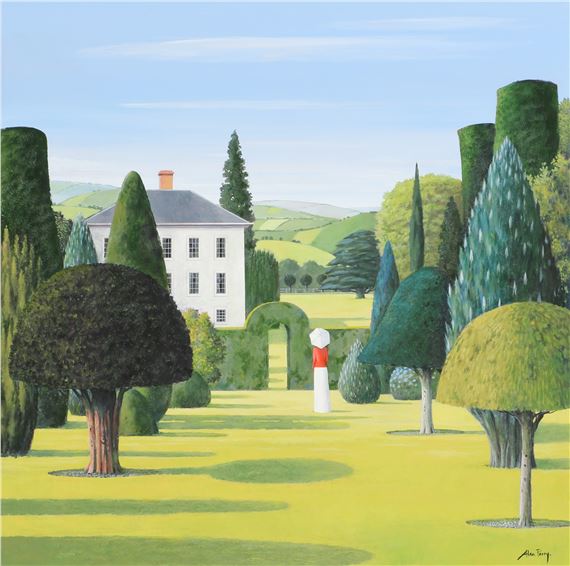 Alan Parry | The White Parasol 2018 (2018) | MutualArt