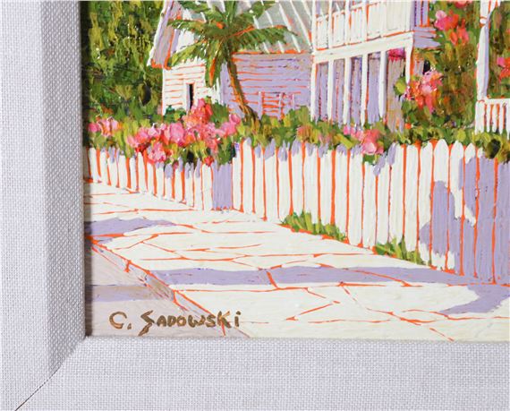 Carol Sadowski | Key West Street Scene | MutualArt