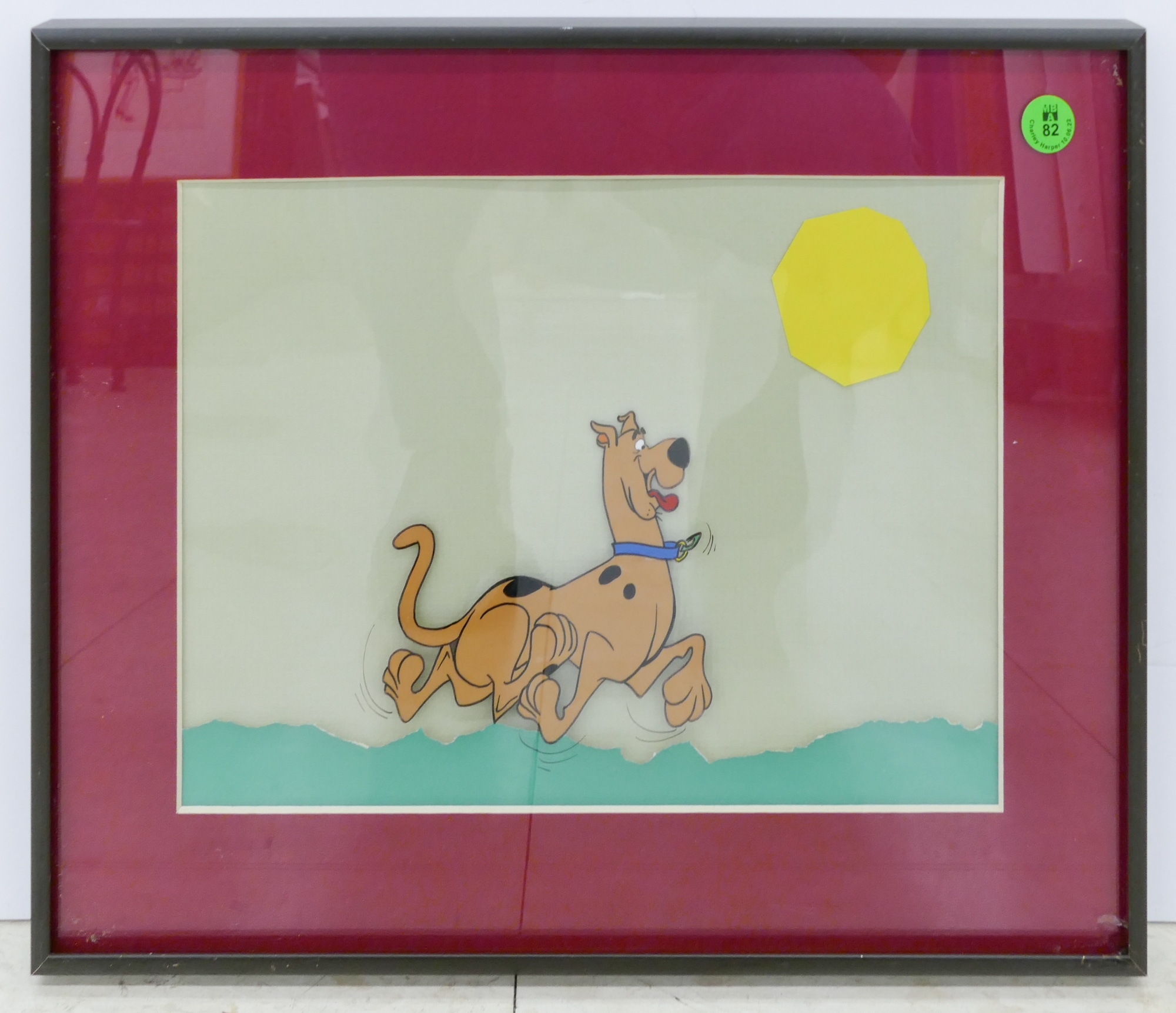 Hanna Barbera | SCOOBY DOO PRODUCTION CEL (1970) | MutualArt