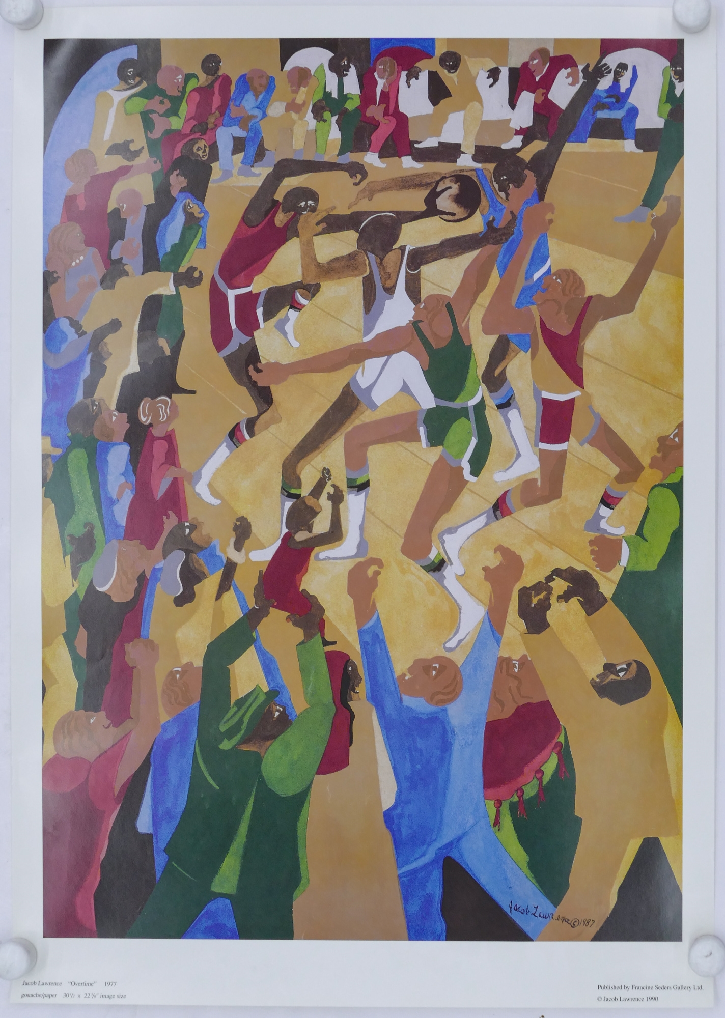 Jacob Lawrence | OVERTIME (1990) | MutualArt