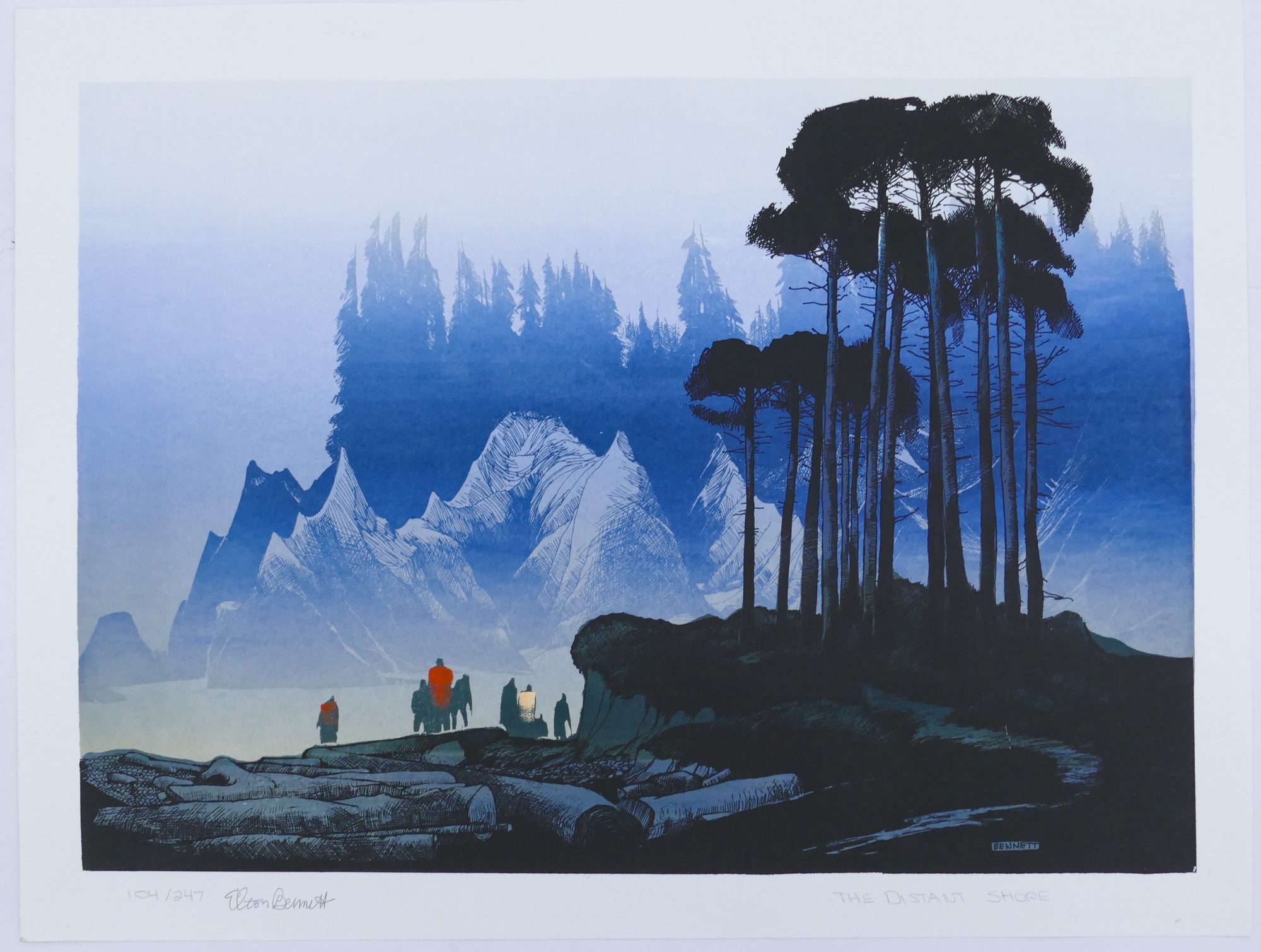 Elton Bennett | THE DISTANT SHORE | MutualArt