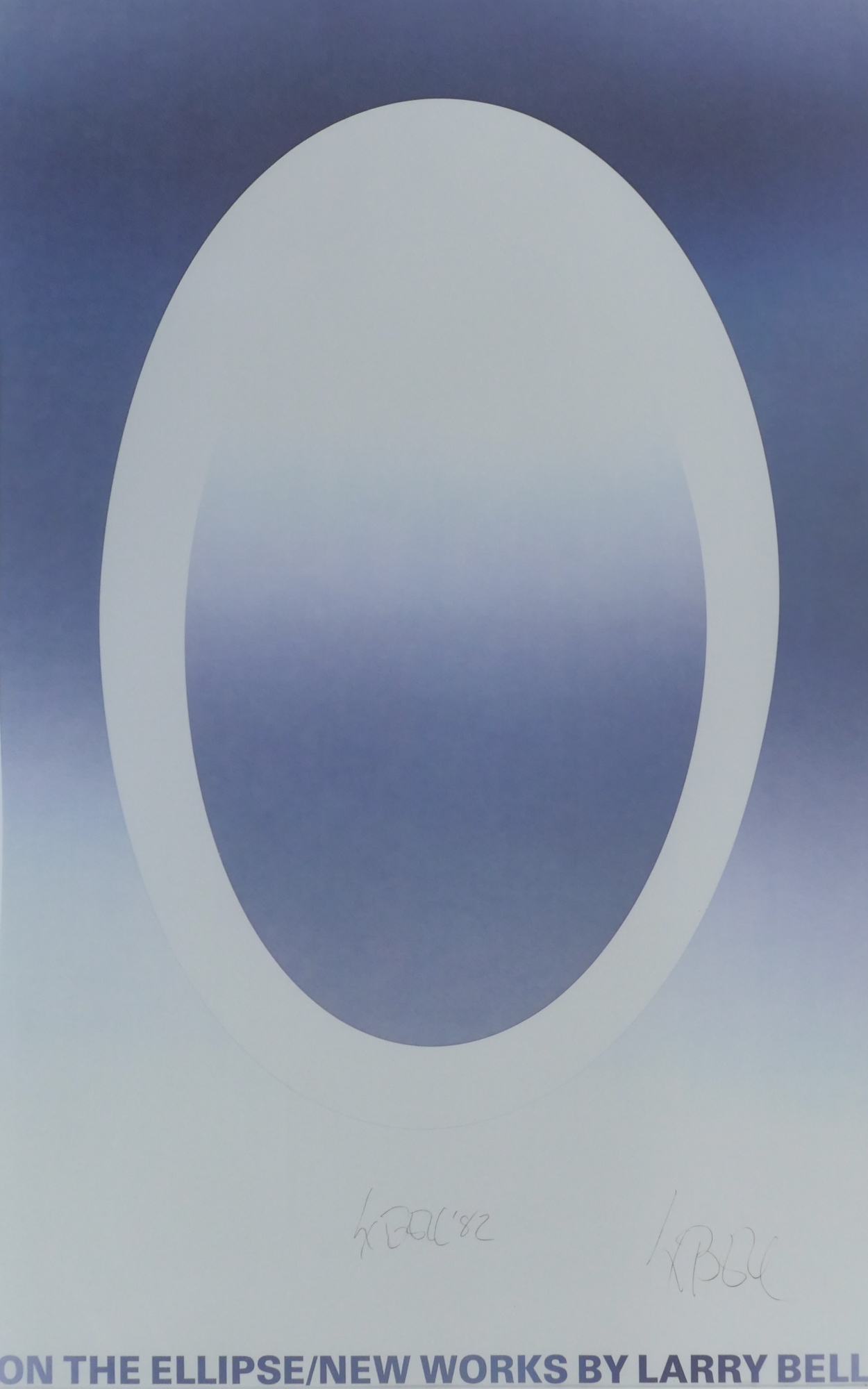 Larry Bell | Exhibition Poster (1982) | MutualArt