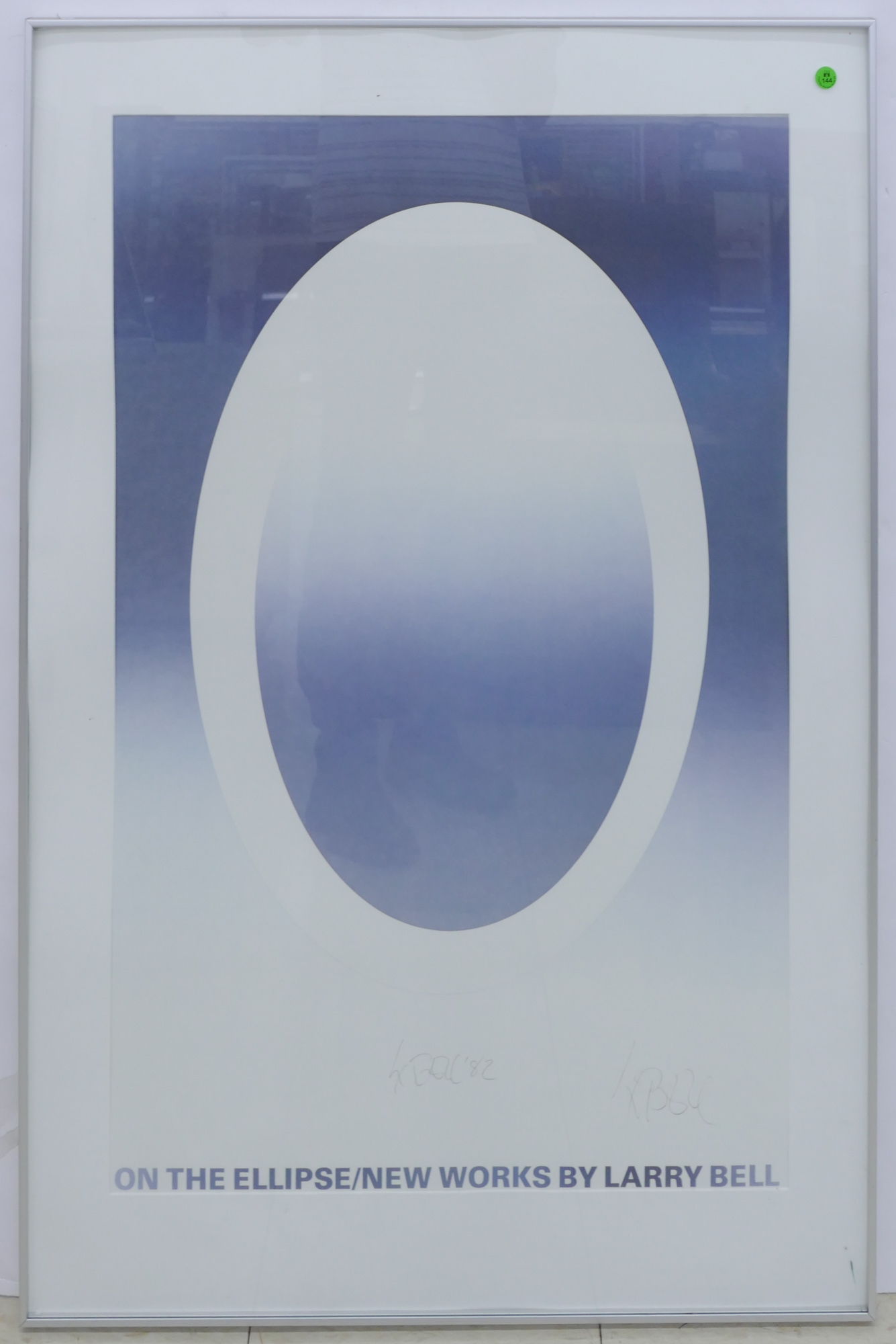 Larry Bell | Exhibition Poster (1982) | MutualArt