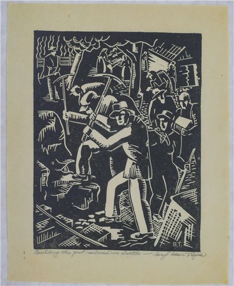 Beryl Adair Trezise | BUILDING THE FIRST RAILROAD IN SEATTLE | MutualArt