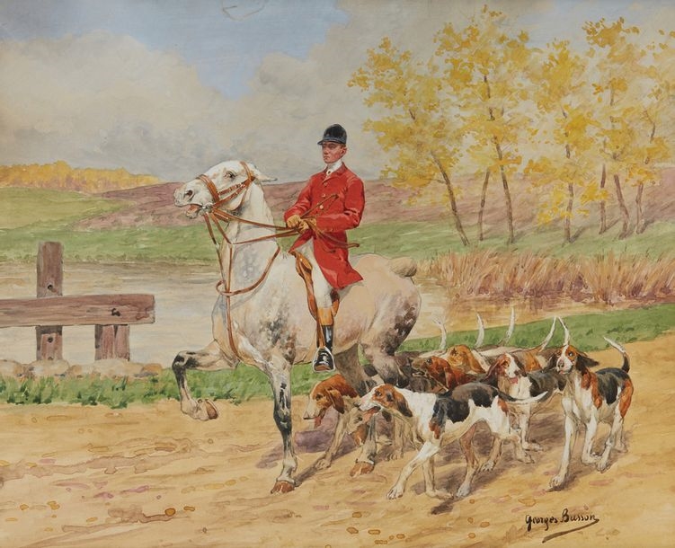 Georges Louis Charles Busson | The Veneur | MutualArt