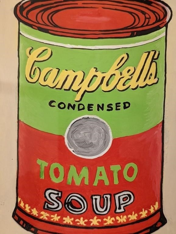 Andy Warhol | Original in Manner of Andy Warhol Campbells Soup | MutualArt