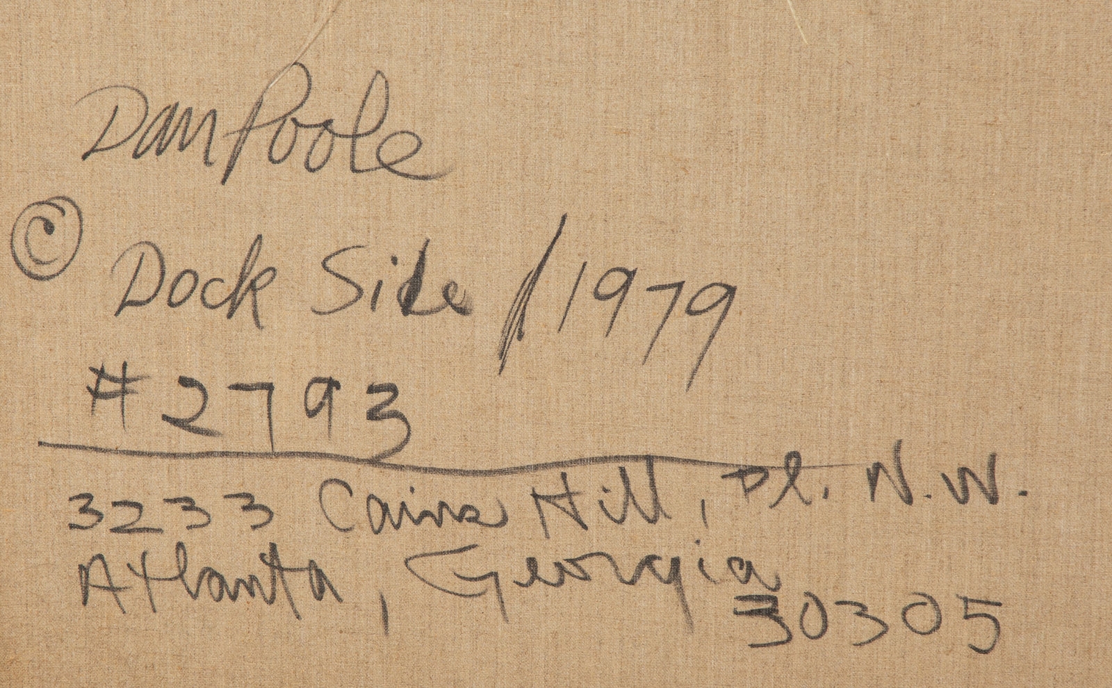 Dan Poole | Dock Side (1979) | MutualArt