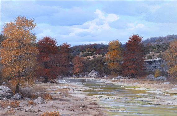 W.A. Slaughter | Texas Landscape Painting | MutualArt