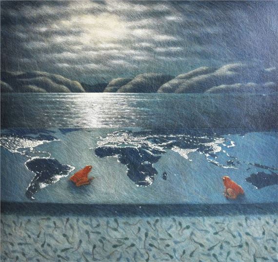 Nigel Hewitt | Neon Nocturne | MutualArt