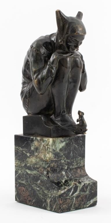 Johann Wolfgang Elischer | Johann Wolfgang Elischer Bronze Jester ...