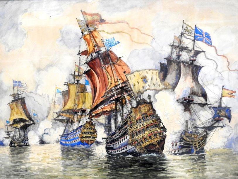 Frank Will | Louis XIV ships. (1900) | MutualArt