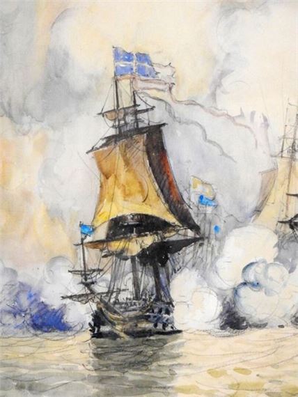 Frank Will | Louis XIV ships. (1900) | MutualArt