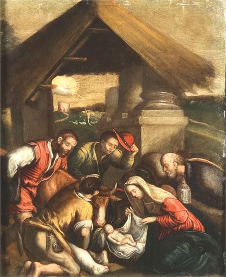 Flemish School 17th Century | The adoration of the shepherds. (1510 ...