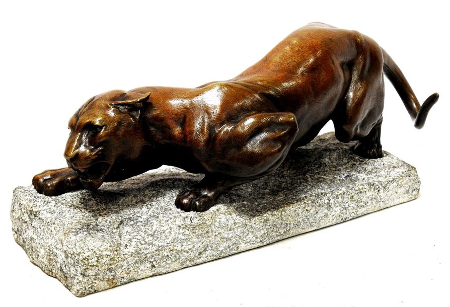 John Mayne Van der Kemp | Panther on the prowl. | MutualArt
