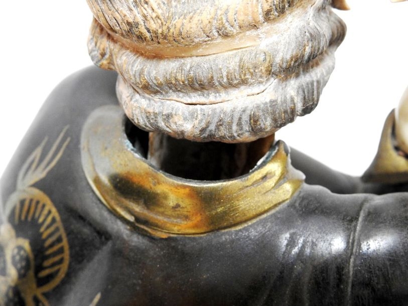 Demétre H. Chiparus | Art deco style clock in hard stone and black ...